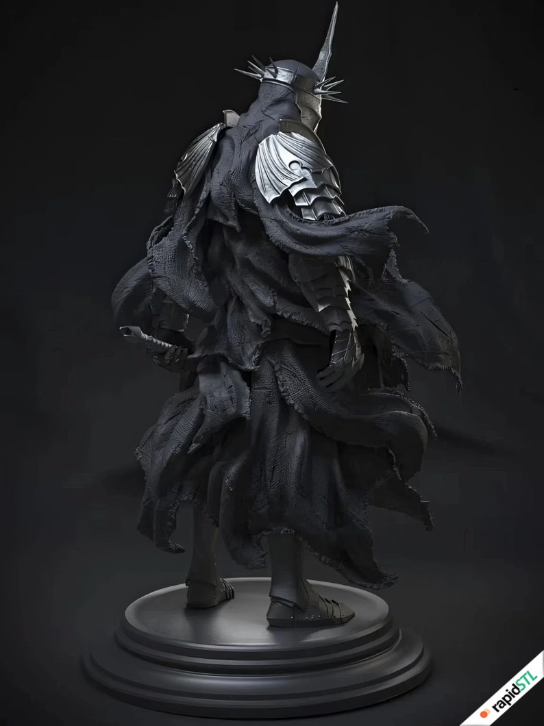 Witch-king of Angmar (presupported!) Model STL Download Code for 3D ...