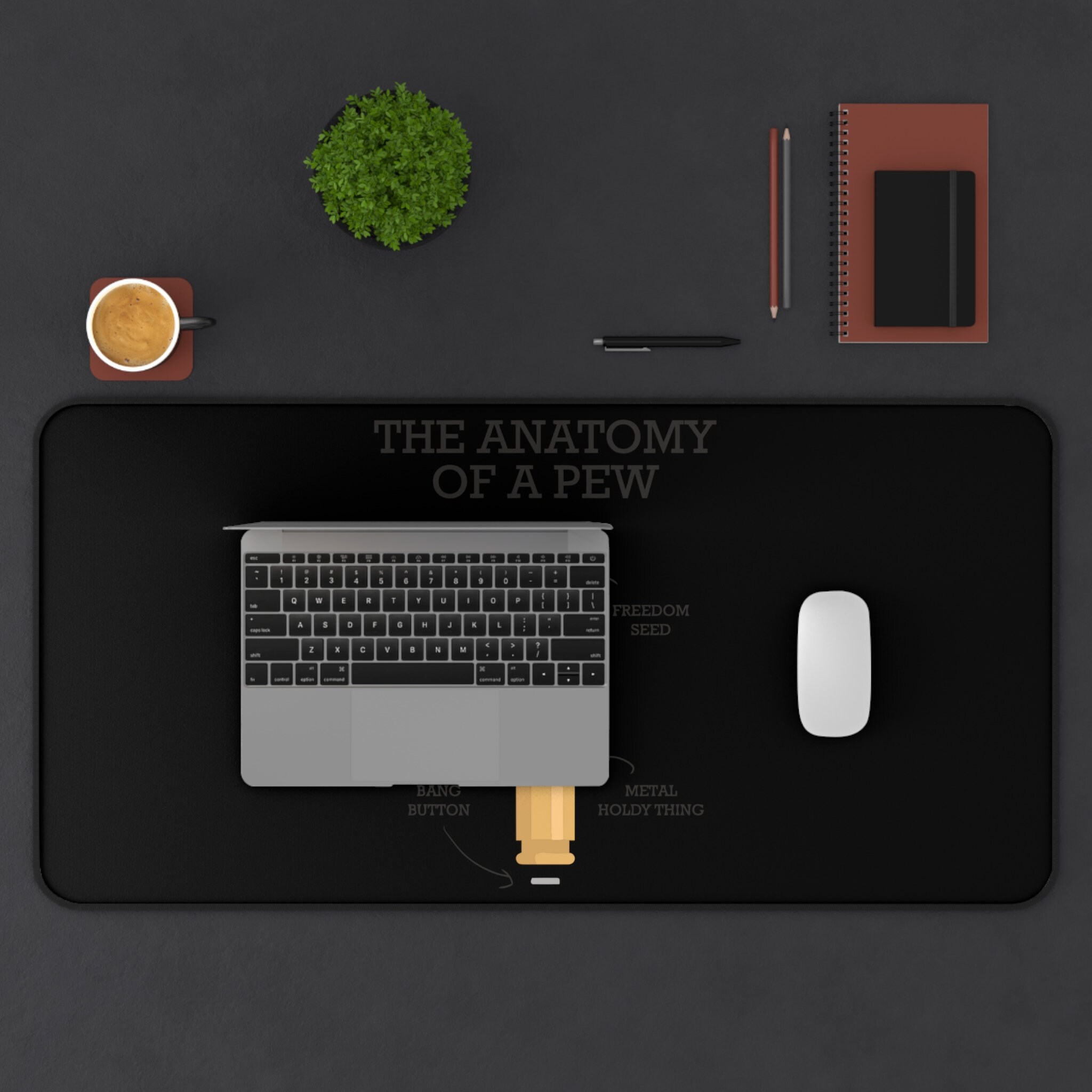 Anatomy of a PEW - Desk Mat, Shooting Range Mat and Cleaning Mat - Etsy