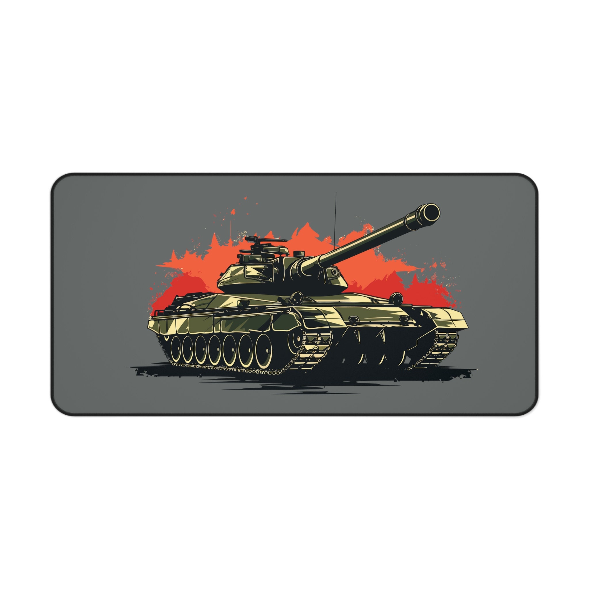 Military Tank - Desk Mat, Shooting Range Mat and Cleaning Mat - Etsy