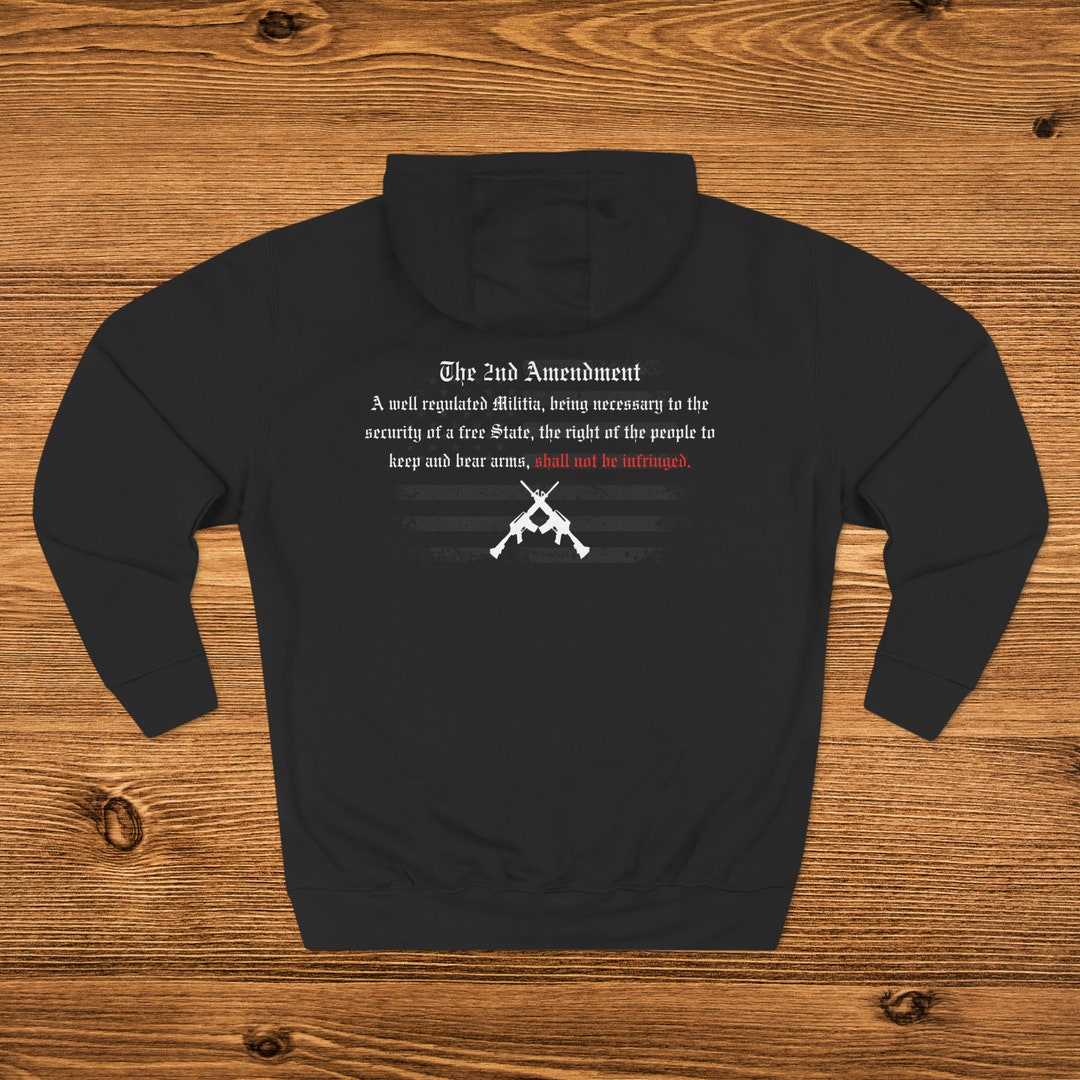 The 2nd Amendment - Premium Pullover Hoodie - Etsy
