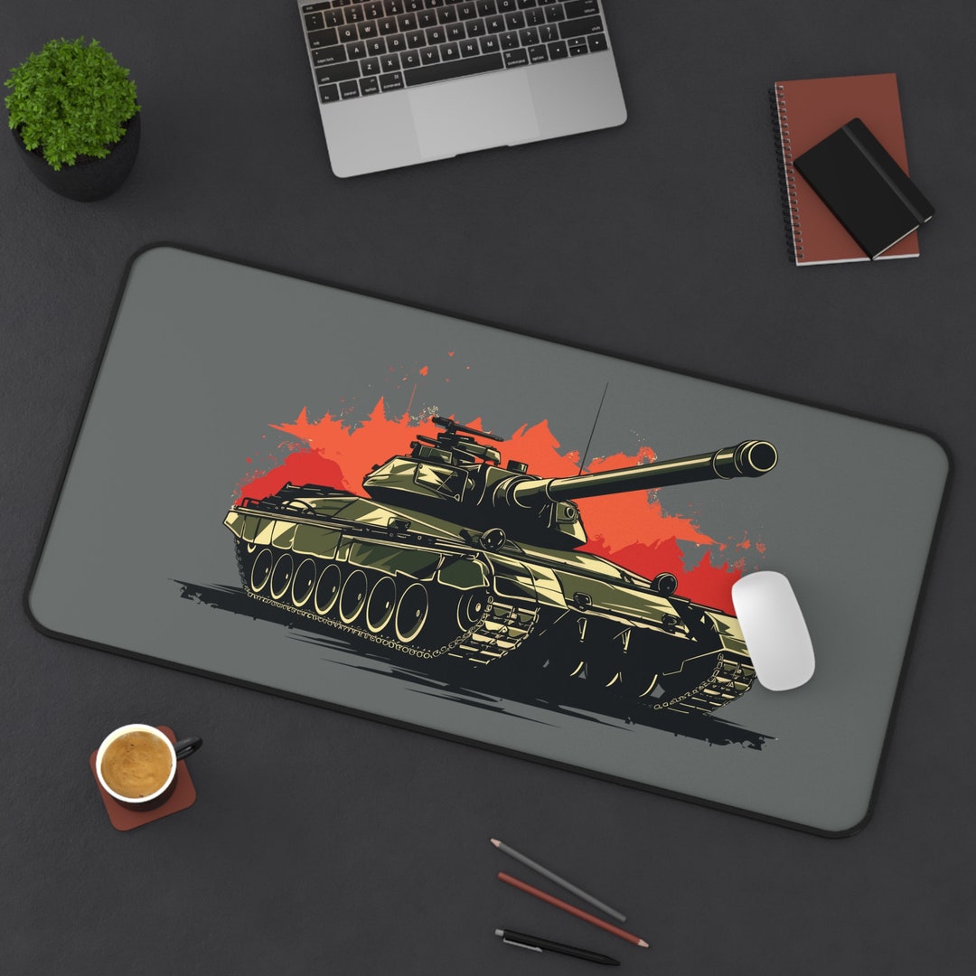 Military Tank - Desk Mat, Shooting Range Mat and Cleaning Mat - Etsy