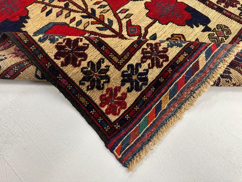 Handmade (3' X 4'10") Nomadic Balochi Wool Small Oriental Rug - High ...