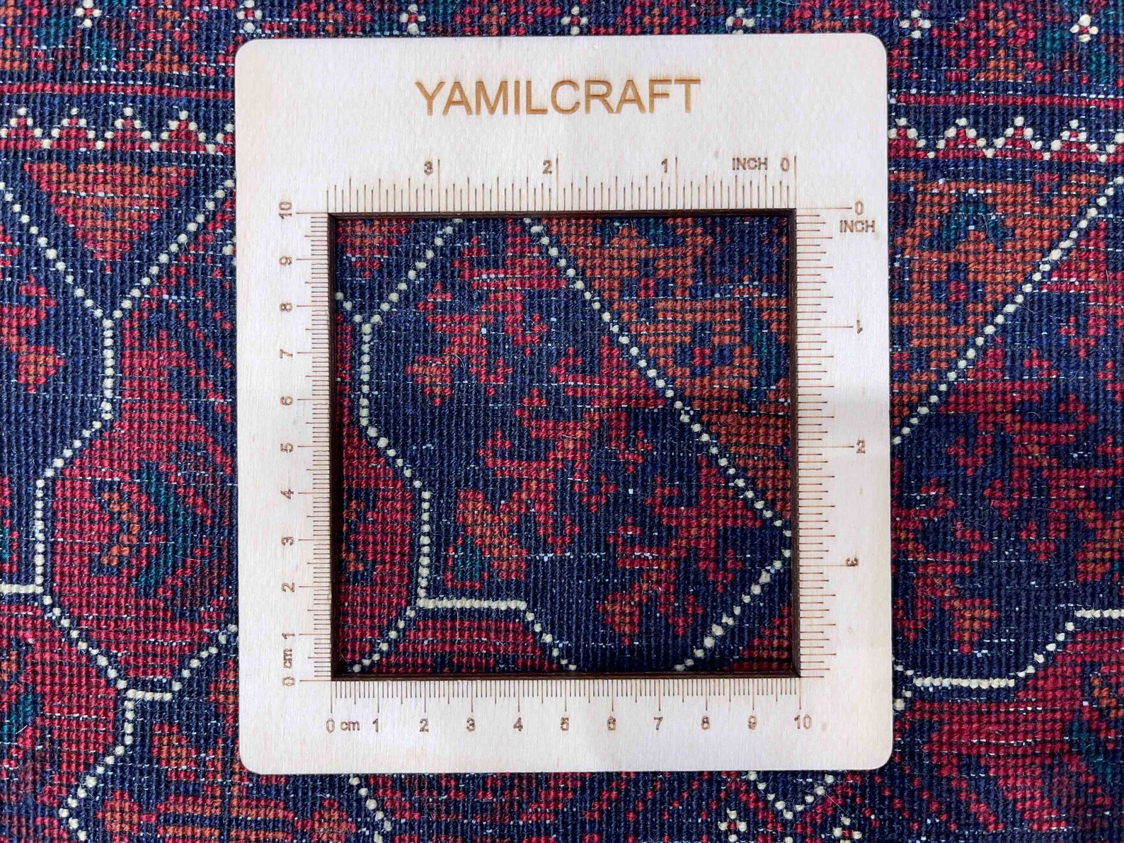 Handmade (2'7'' X 3'11'') Medallion Khal Mohammadi Afghan Rug ...