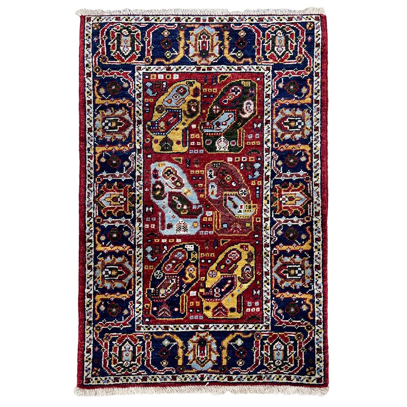 2x3 Oriental Rug - Etsy