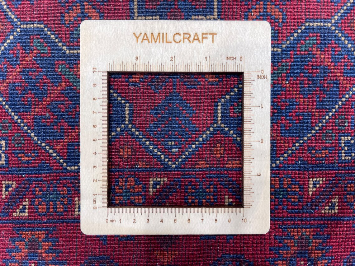 Handmade 3'1'' X 5'0'' Burgundy Khal Mohammadi Afghan Rug Oriental Wool ...