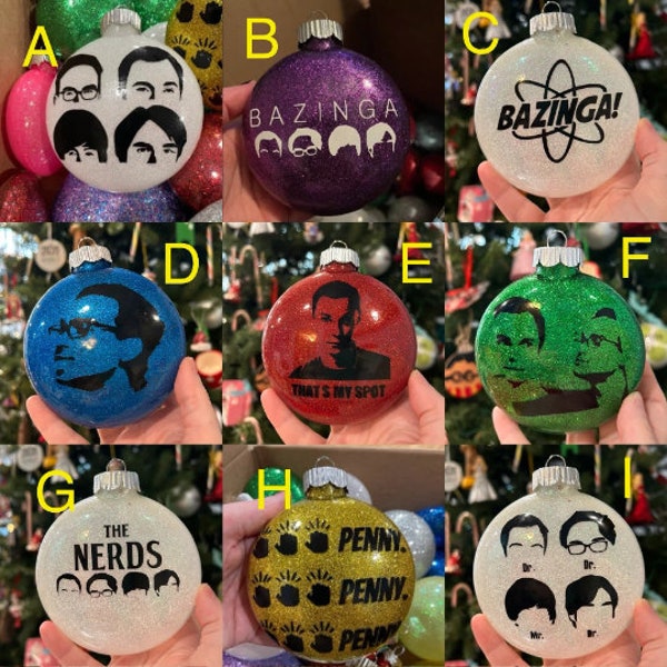 Big Bang Theory Ornament - Etsy