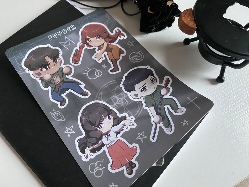 Funger Termina Sticker Sheet NEW - Etsy