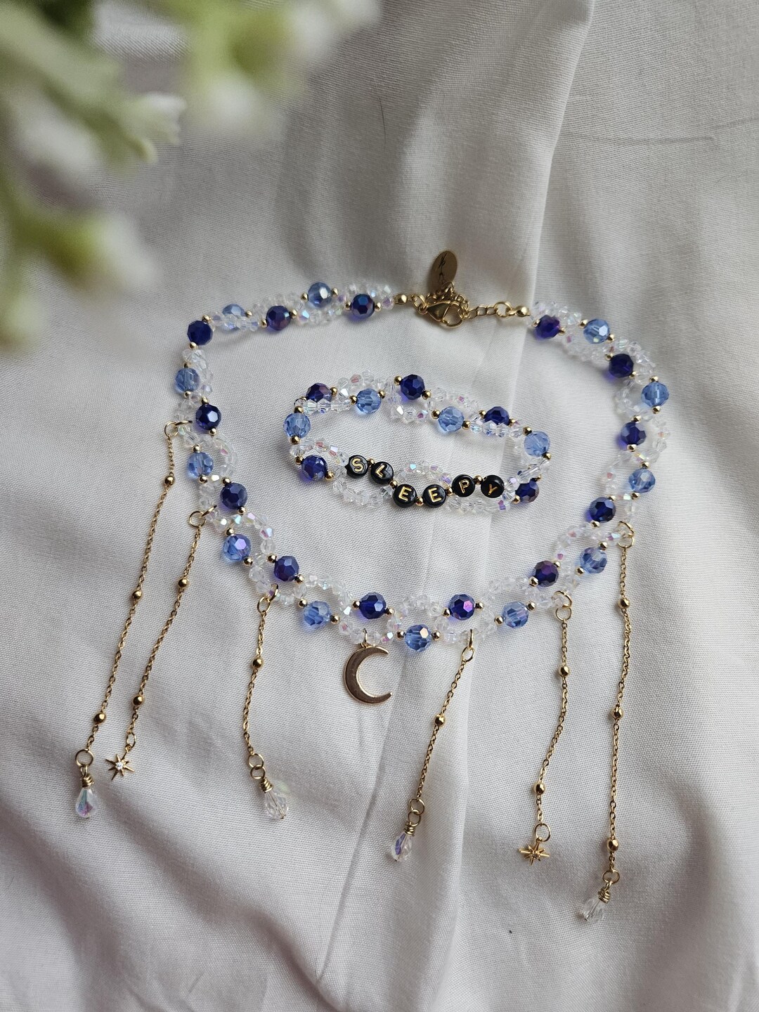 Handmade Narcolepsy, IH Sleep Disorder Awareness Bracelet & Necklace ...