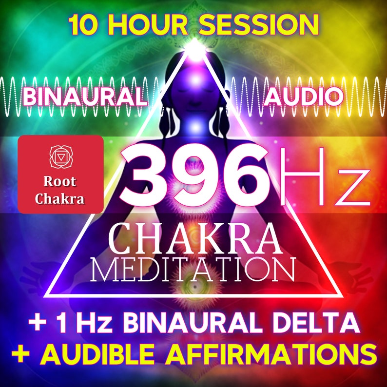 Solfeggio 396hz With Affirmations + Delta 1hz Binaural Root Chakra ...