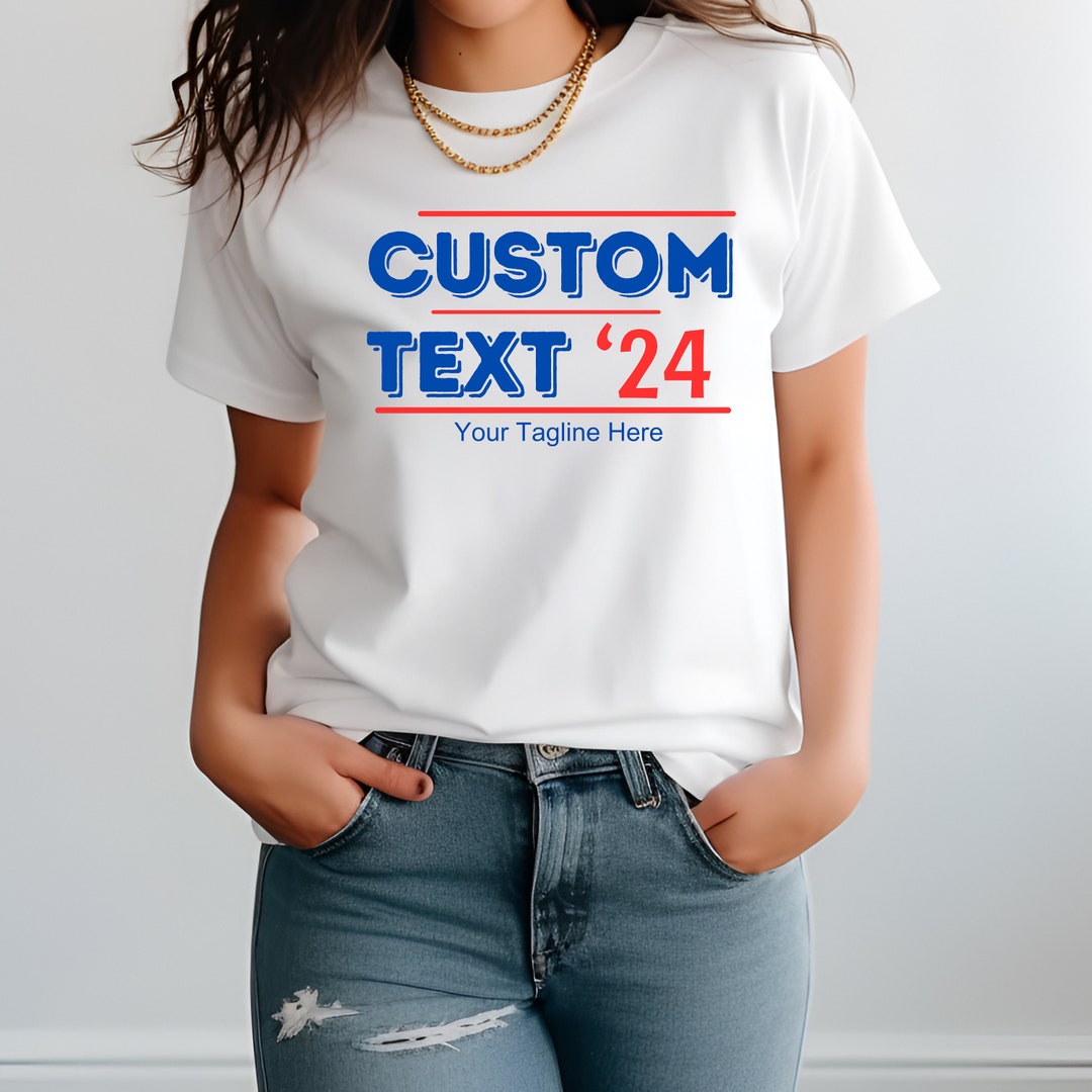 Custom Election Shirt, 2024 Election Shirt, Personalized Election Shirt ...