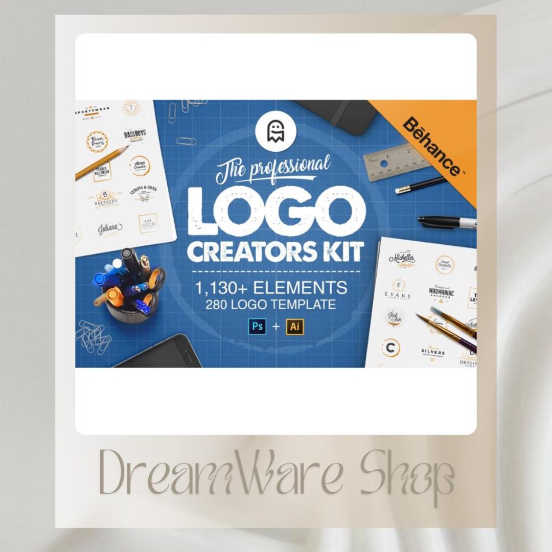 The Ultimate Logo Creators Kit Design Your Own Logo With 1,130 Elements ...
