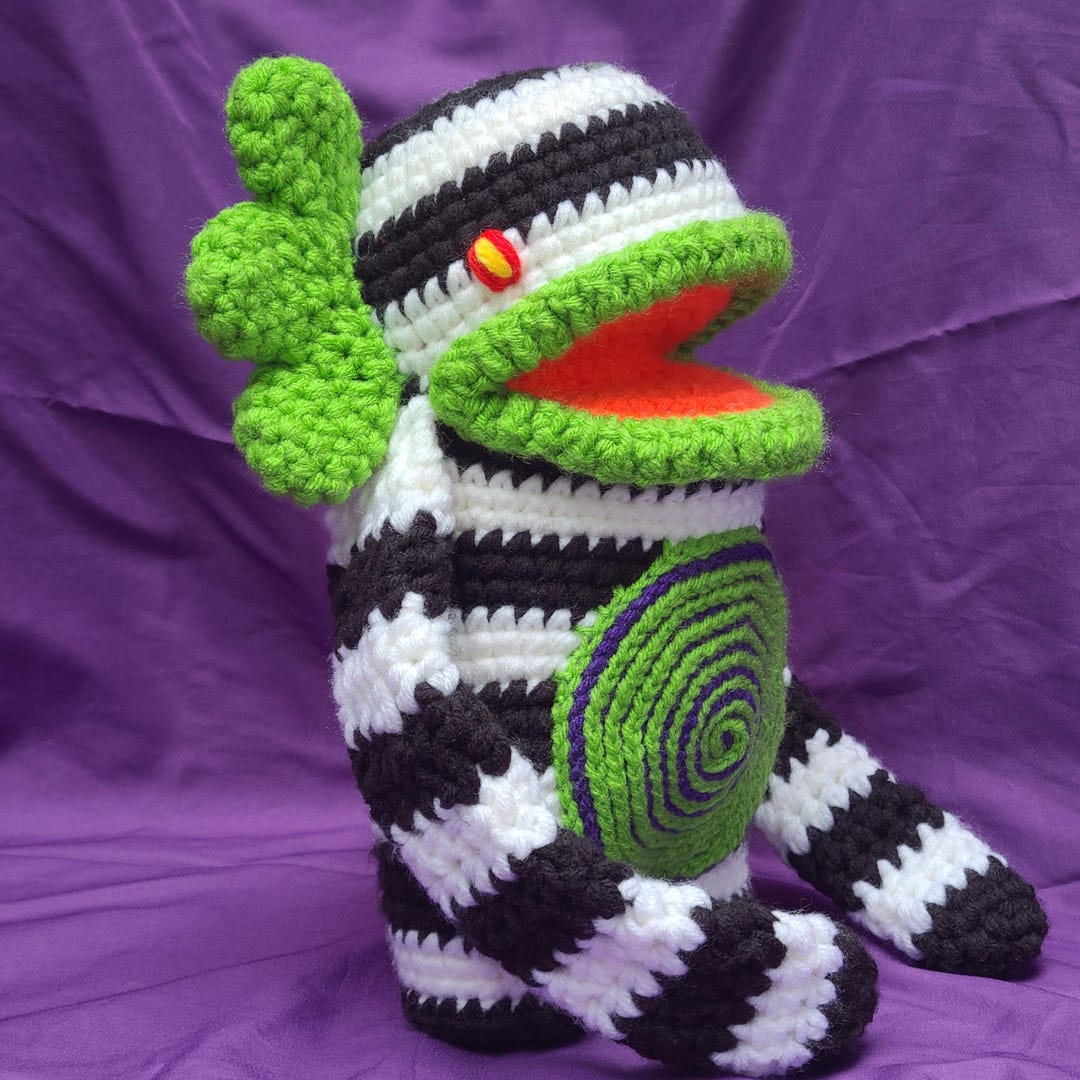 Swamp Monster, Halloween Crochet, Beetlejuice Gift, Weird Plushie ...