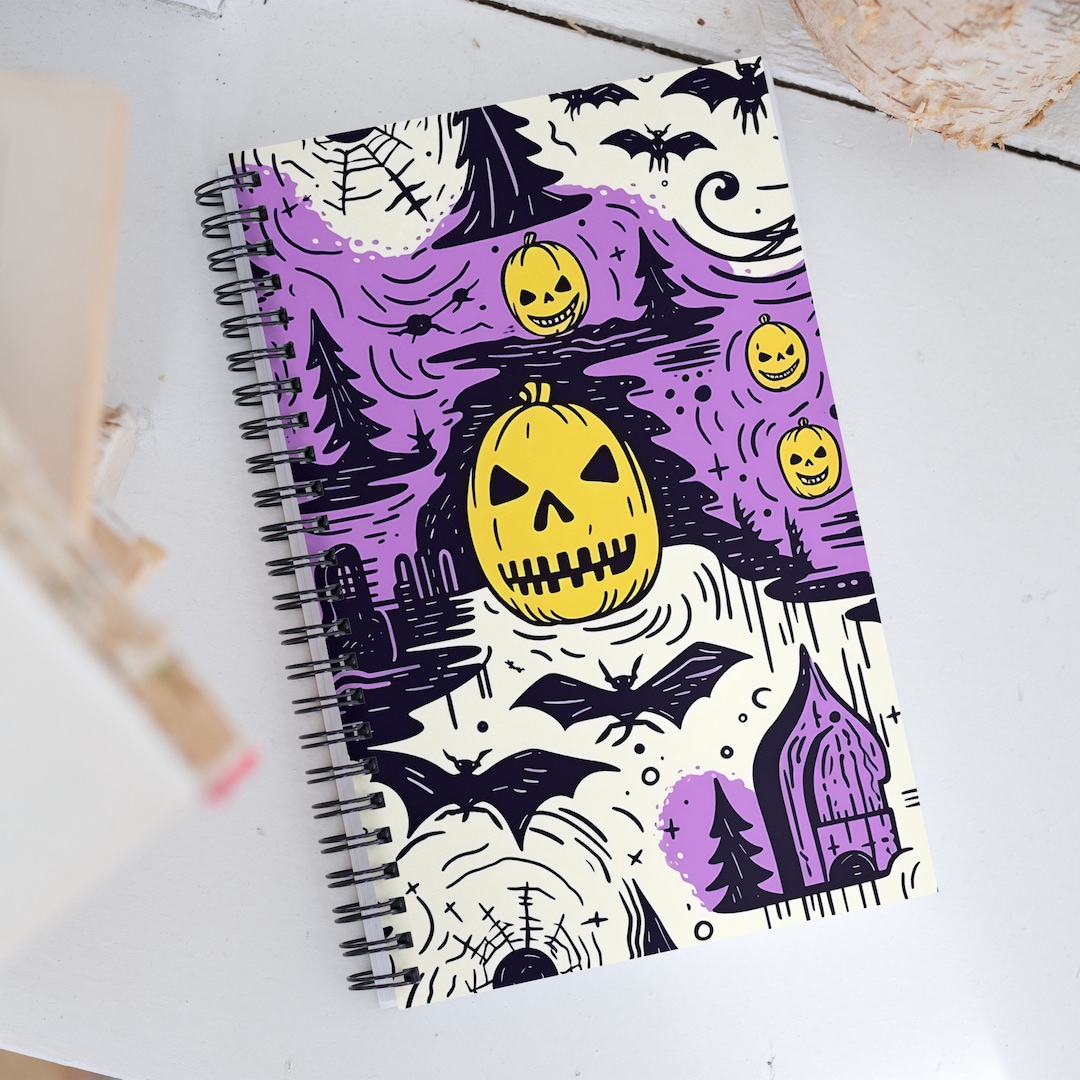 Spooky Kawaii Notebook Gothic Notebook Witchy Journal - Etsy