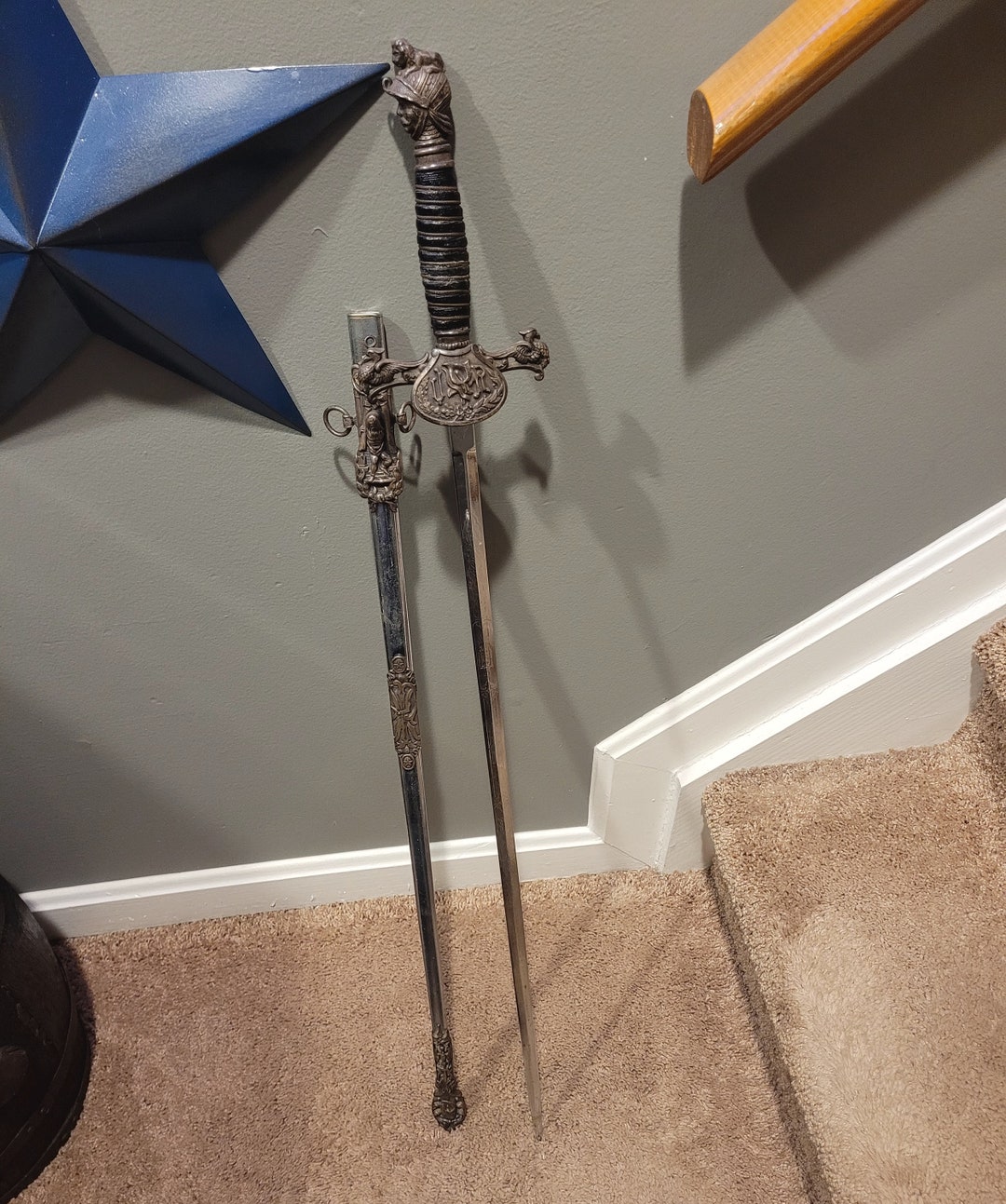 Rare Antique Knights of Pythias Sword by Mc Lilley Co. - Etsy