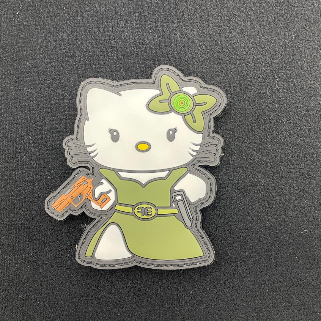 Sexy Kitty Tactical PVC Morale Patch Glow Shot Show Kitty - Etsy