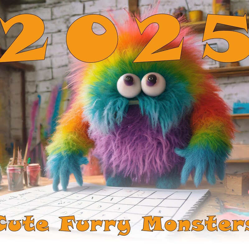 Furry Calendar - Etsy