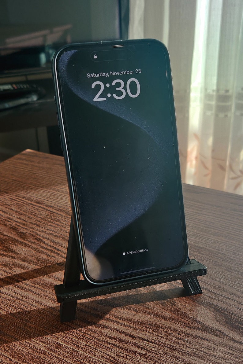 Foldable Easel Phone Stand: Art-inspired 3D Print - Etsy