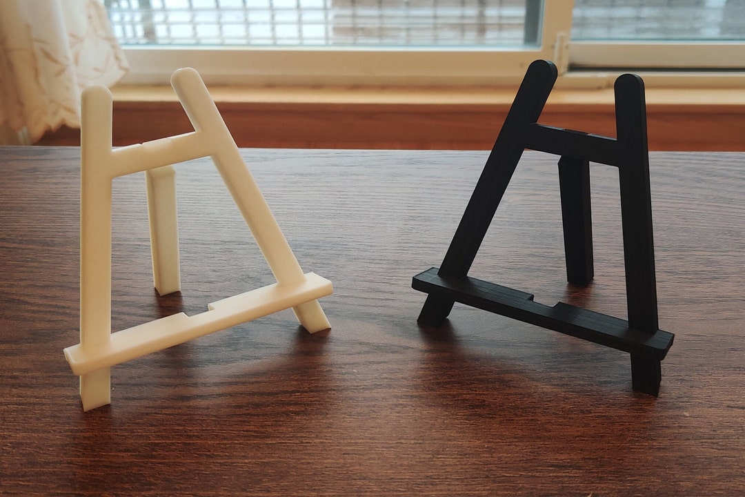 Foldable Easel Phone Stand: Art-inspired 3D Print - Etsy