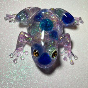 MARBLES the FROG Resin Epoxy Resin Handmade Figurine Art Craft ...
