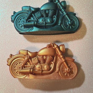 Resin MOTORCYCLE Epoxy Handmade Figurine Art Craft Accessory Decor ...