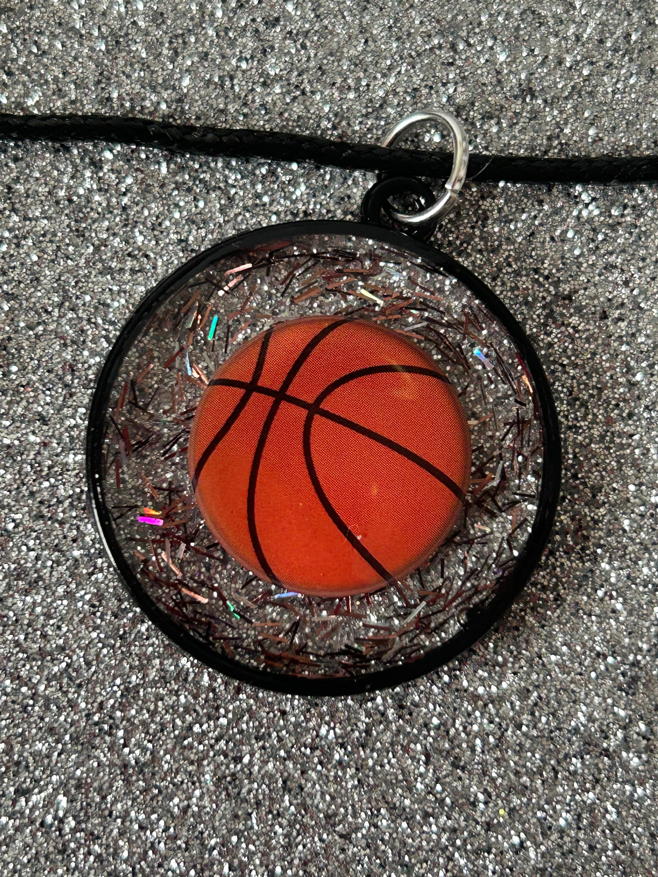 Kids Boys Girls Children Basketball Pendant Chain NBA Sports ABA Hoops ...