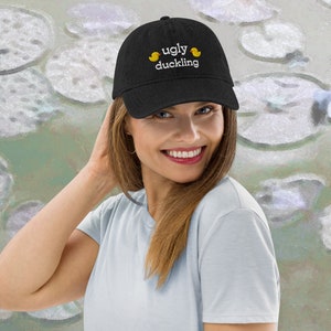 Ugly Duckling Denim Baseball Cap, Rubber Duck Embroidered Dad Hat ...