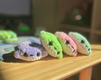 Steve the Flat Pocket Frog Crochet Pattern - Etsy