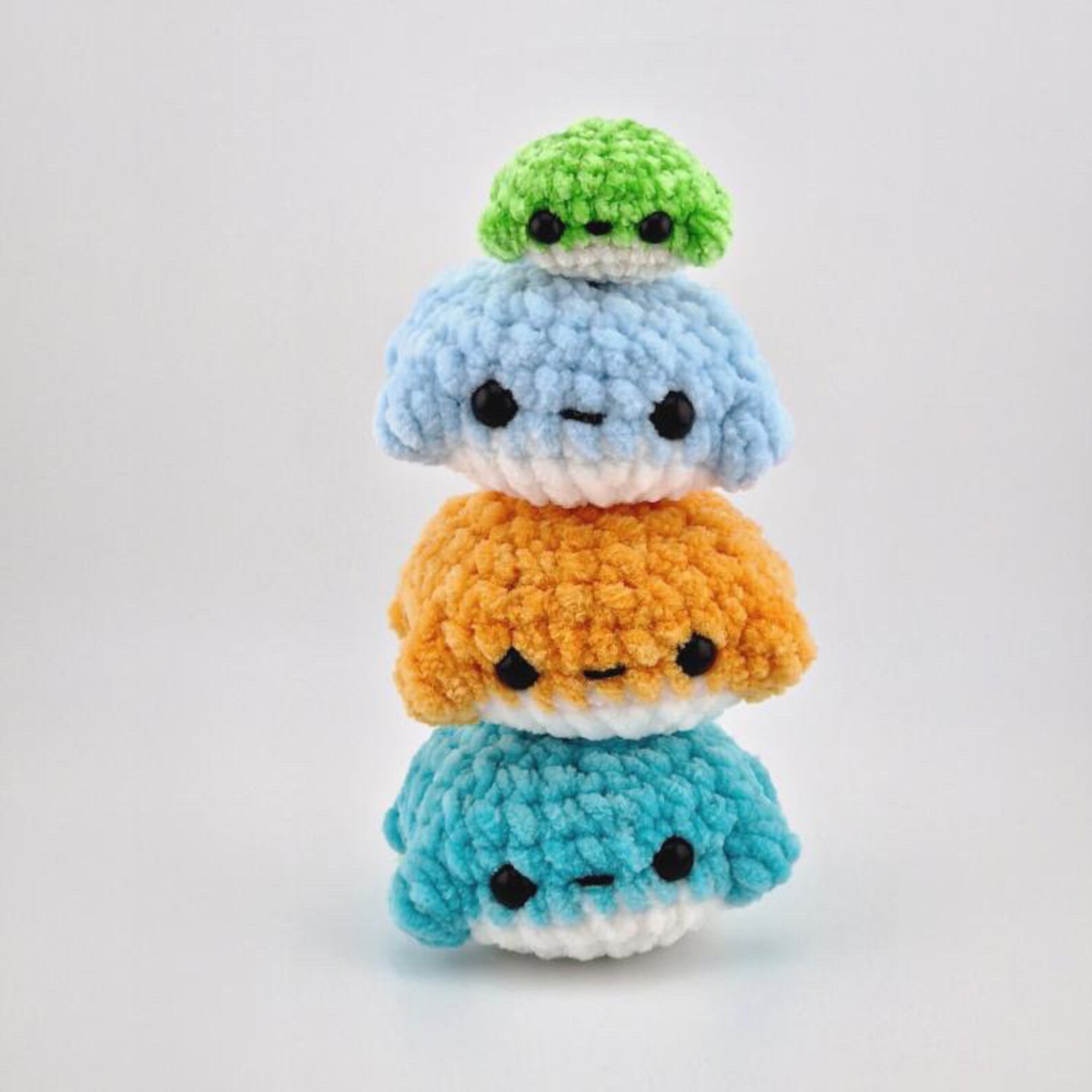 Steve the Flat Pocket Frog Crochet Pattern - Etsy