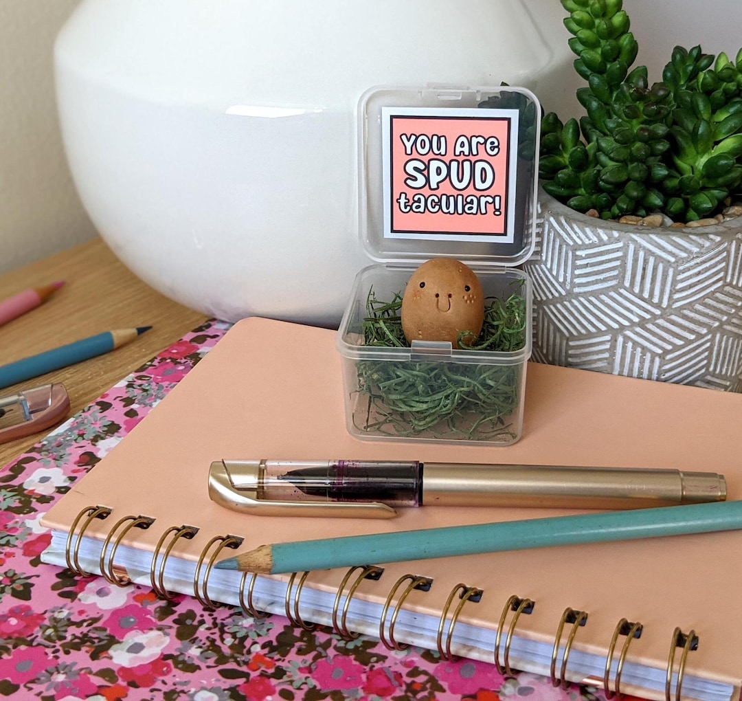 Gift a Potato Desk Pet you Are Spudtacular - Etsy