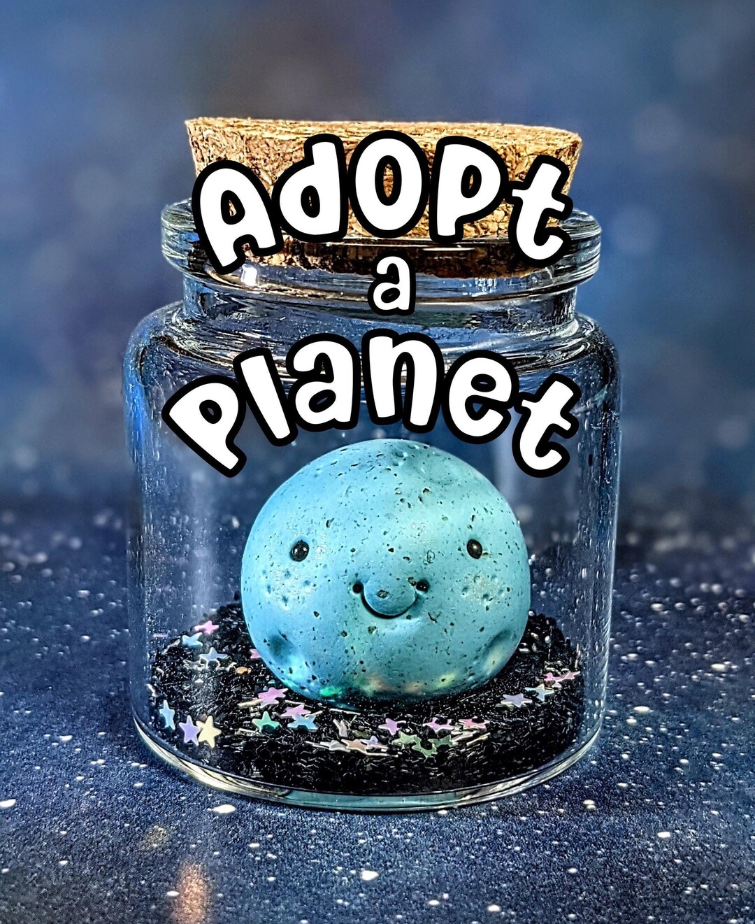 Adopt a Planet Desk Pet, Outer Space Decoration, Planet Decoration ...
