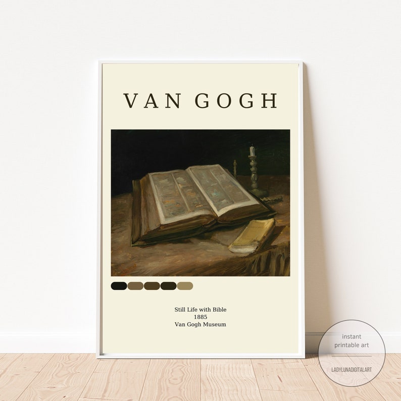 Vincent Van Gogh Poster, Van Gogh Prints Set of 3, Museum Exhibition ...