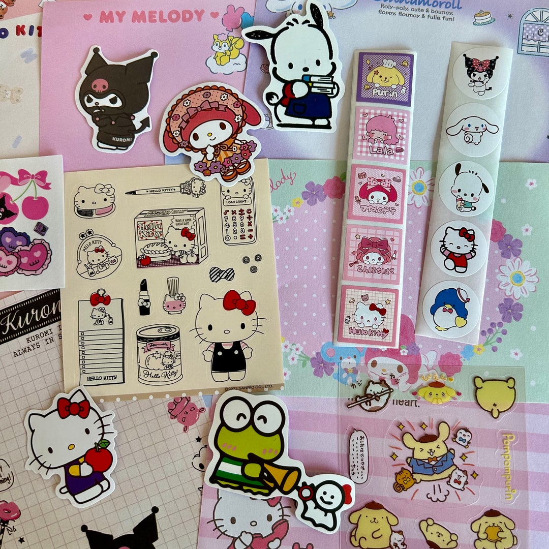 Sanrio Stationery Set (50+ Items) - Etsy