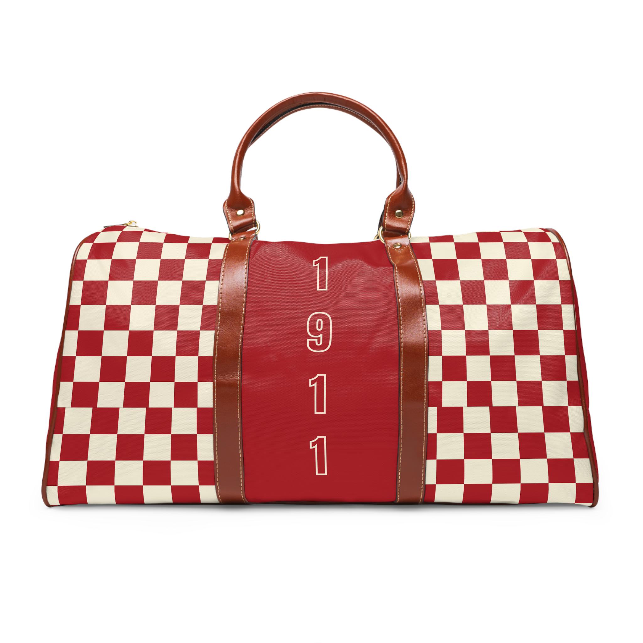 Checkmate Kappa Alpha Psi Inspired Duffle Bag | 1911 Fraternity Travel ...
