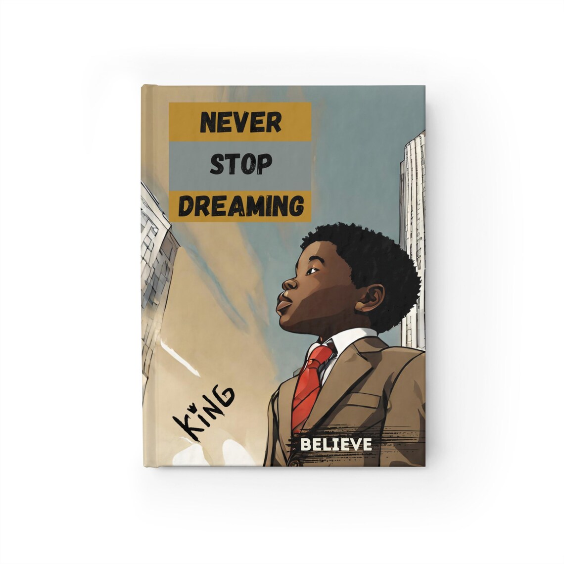 King Journal, Melanin Journal, Journal for Black Men, Melanin Gift ...
