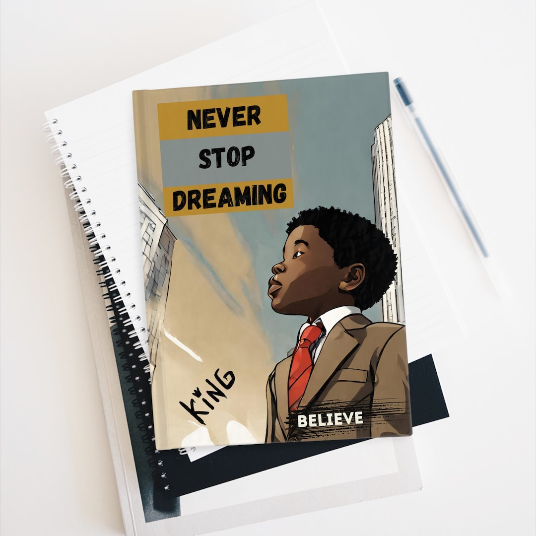 King Journal, Melanin Journal, Journal for Black Men, Melanin Gift ...