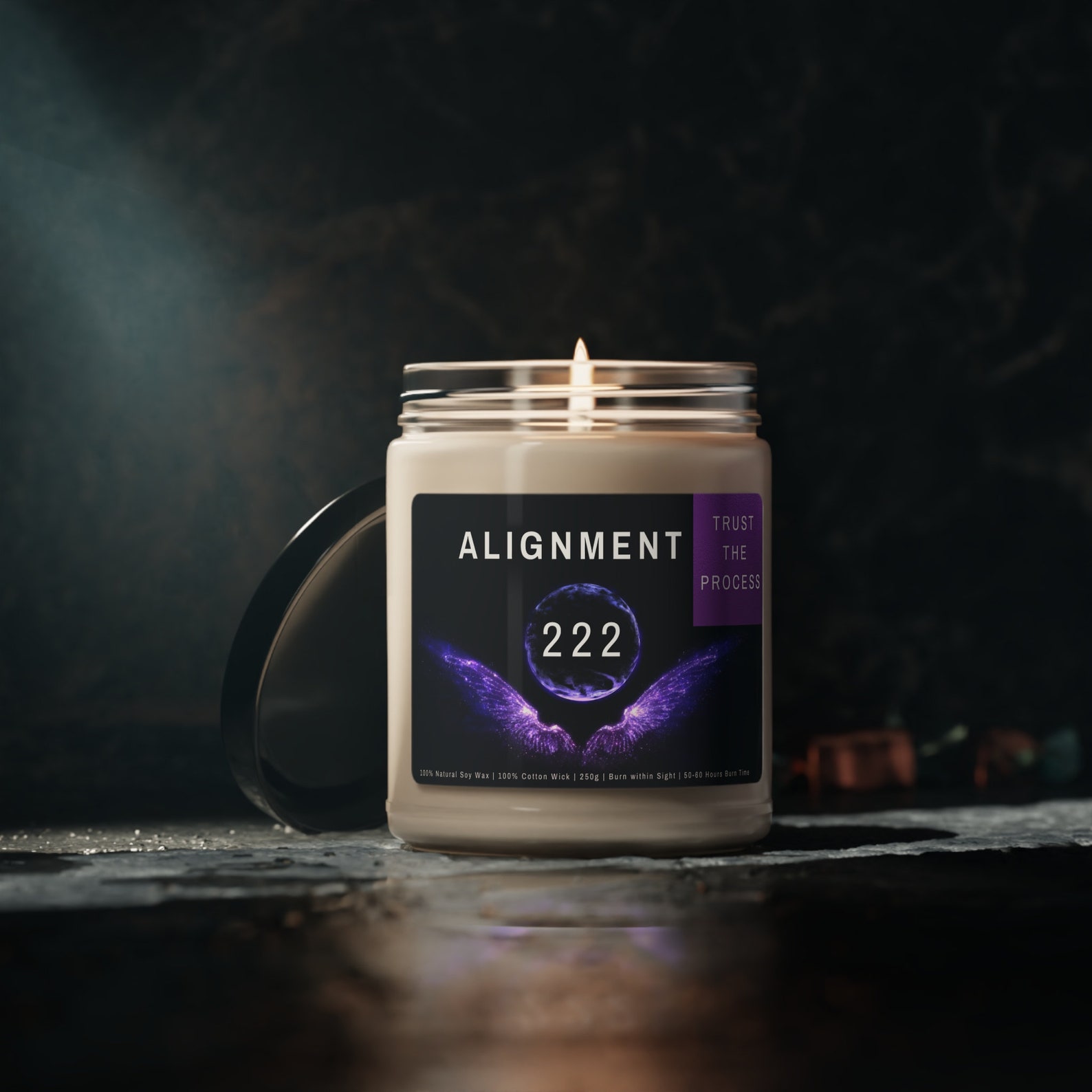 222, Angel Number Candle, Alignment Candle, Lucky Number, Numerology ...