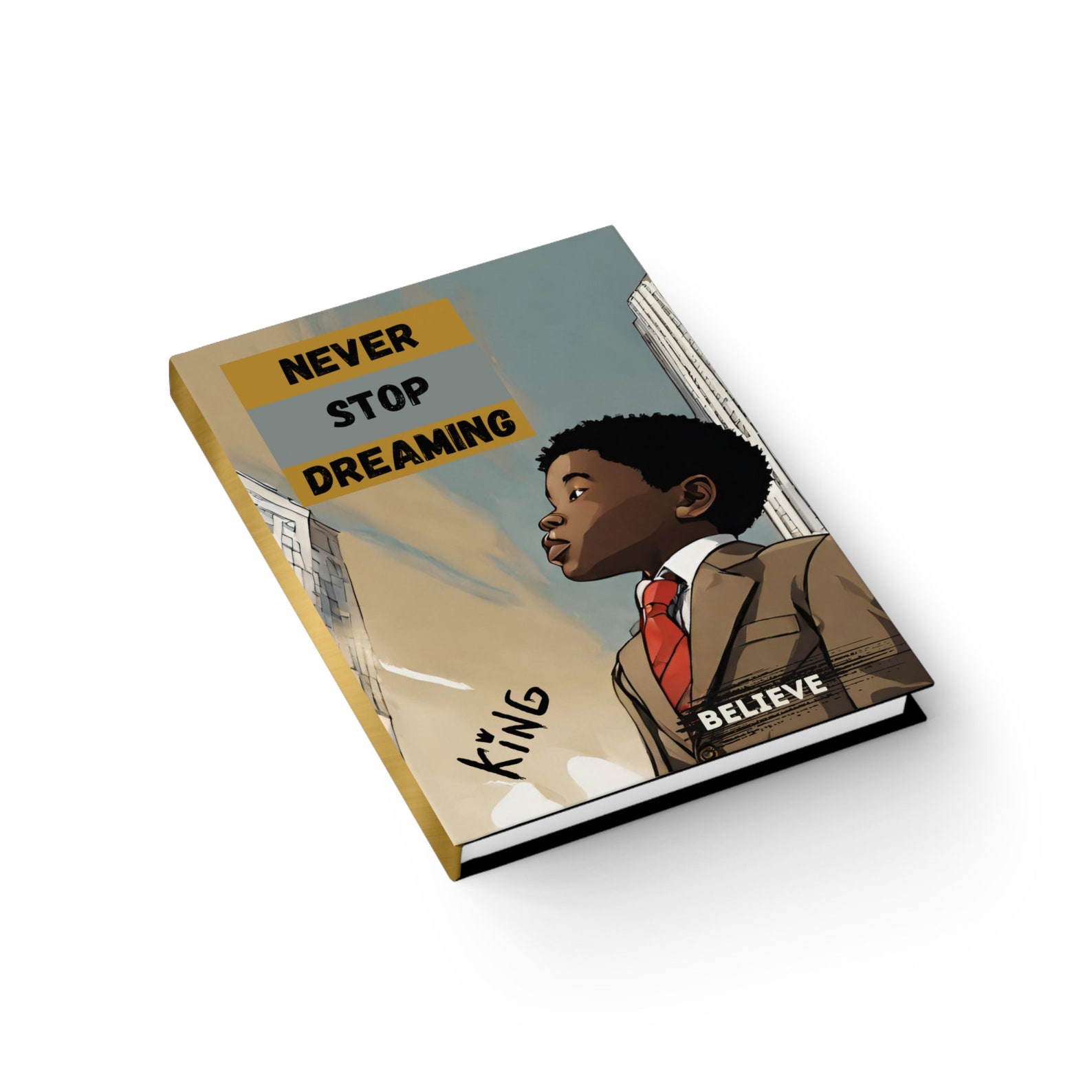 King Journal, Melanin Journal, Journal for Black Men, Melanin Gift ...