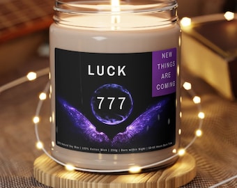222, Angel Number Candle, Alignment Candle, Lucky Number, Numerology ...