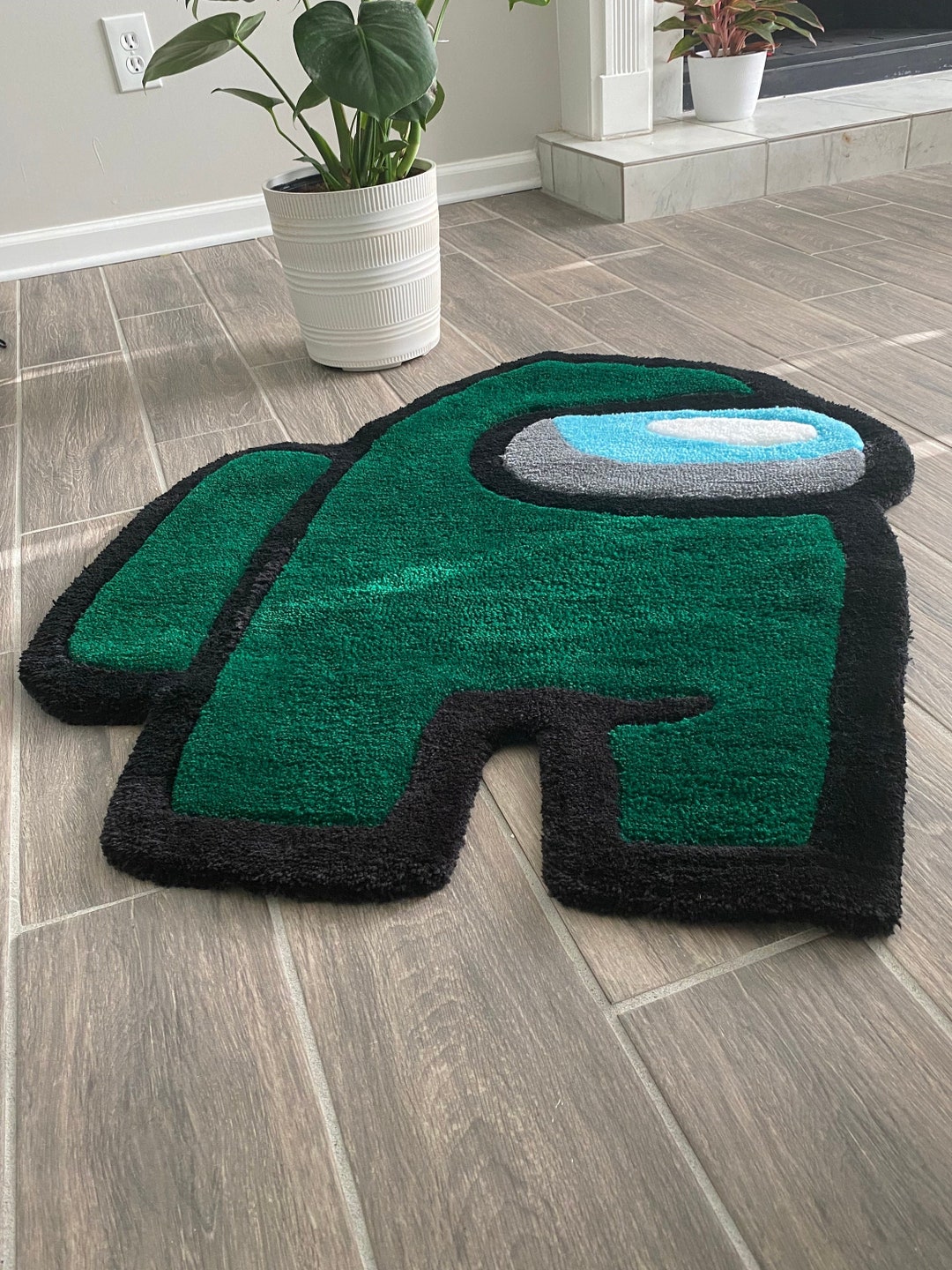 Among Us Custom Hand Tufted Rug Designer Rug Personalized Floor Area ...