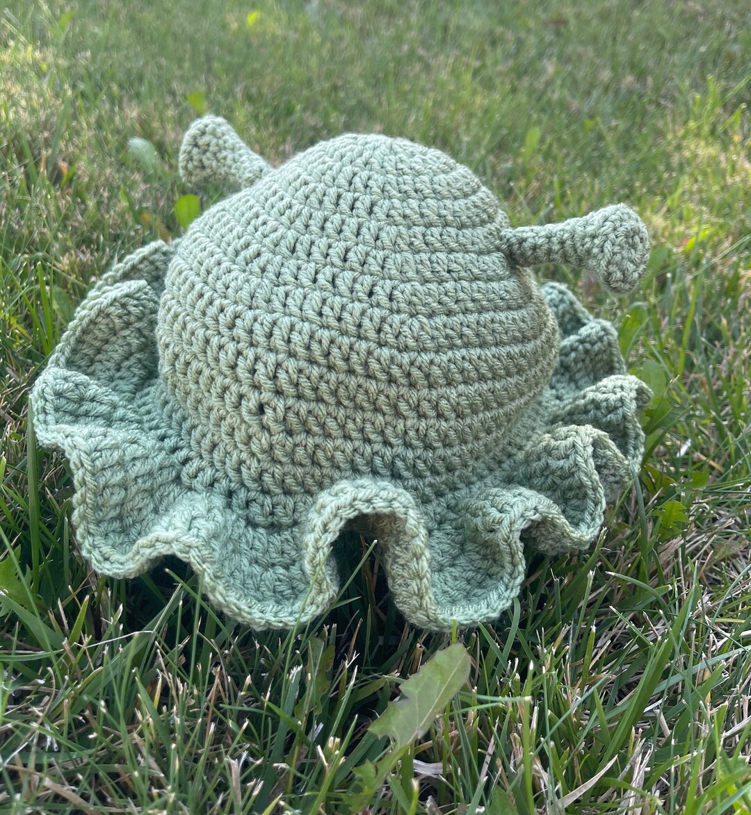 Fiona/shrek Crochet Ruffle Bucket Hat/ Shrek Coplay/ Ogre Hat/ Shrek ...