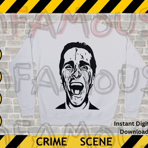 Digital Download American Psycho Image High Resolution Printable | SVG ...