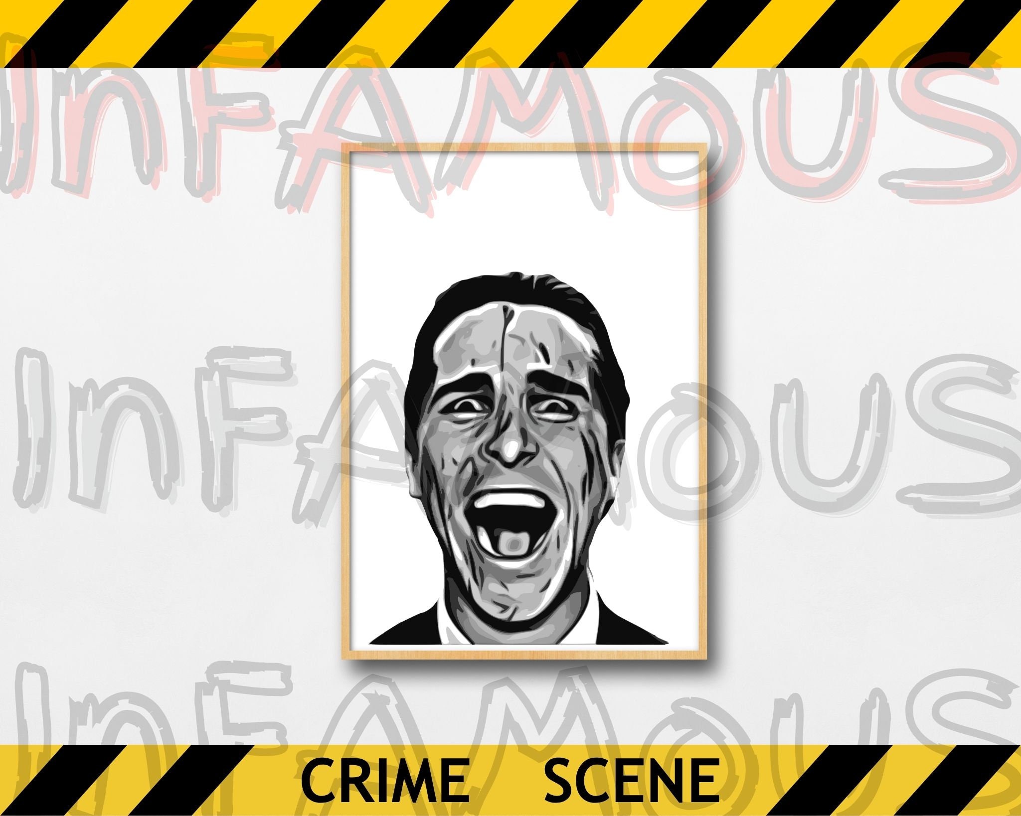 Digital Download American Psycho Image High Resolution Printable | SVG ...