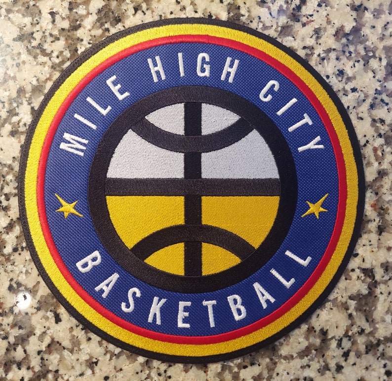 Mile High City Basketball Patch - Etsy