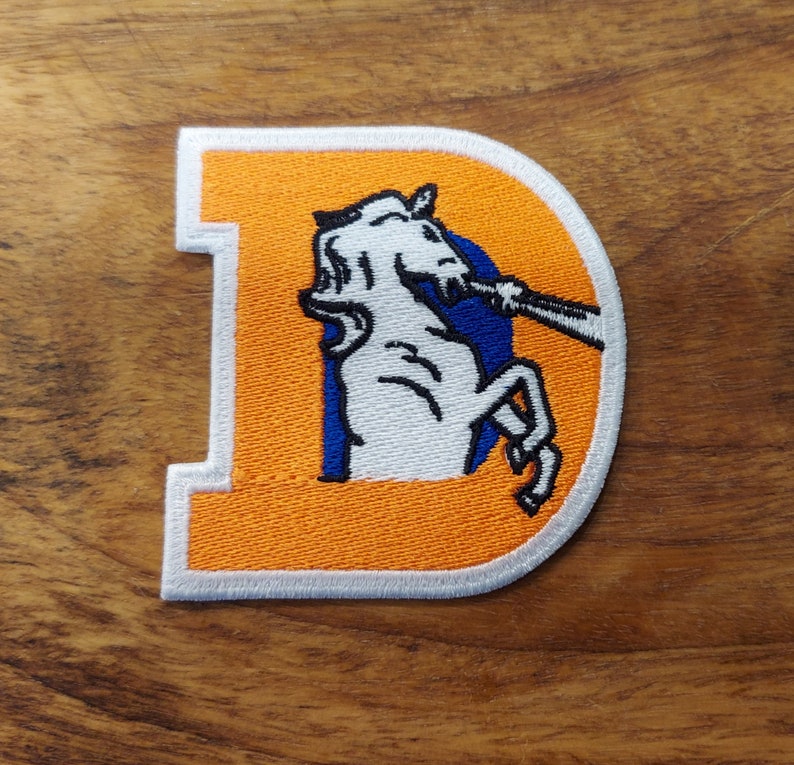 Old School Broncos d Patch 2024 - Etsy