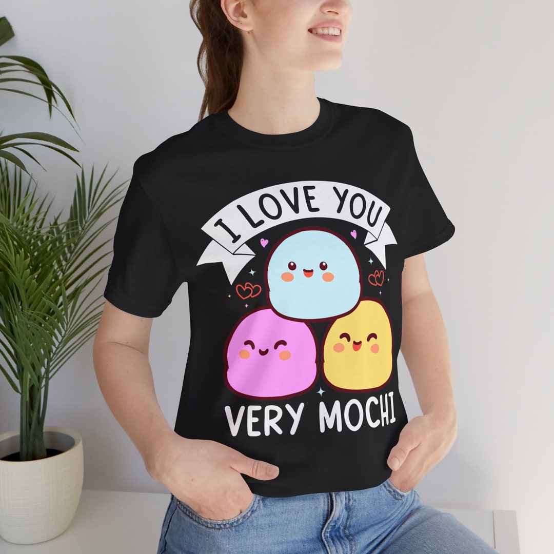 Mochi Day Shirt, Cute Mochi Shirt Kawaii Shirt, Japanese Shirt, Kawaii ...
