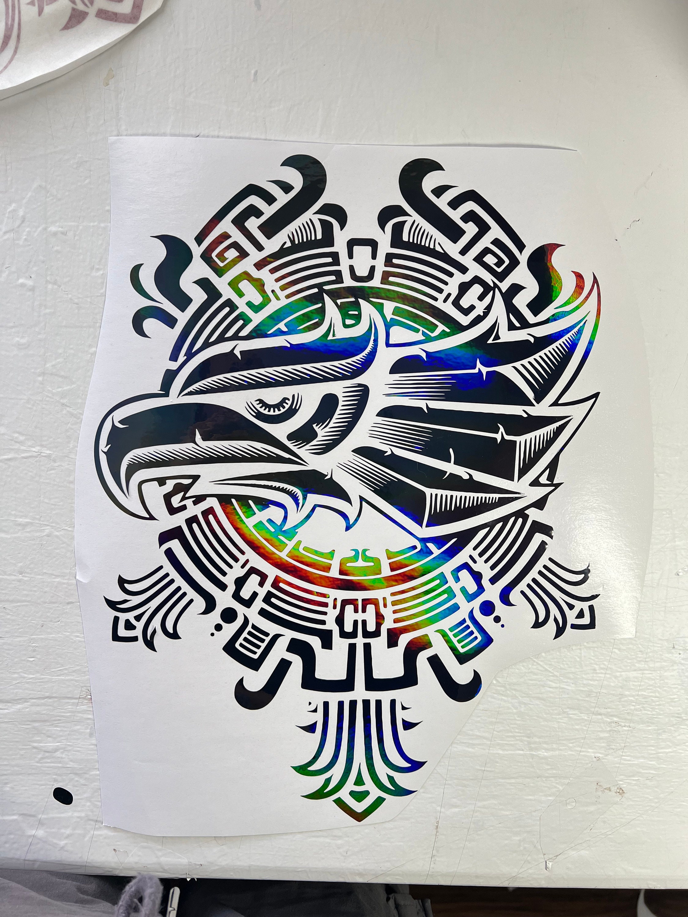 Calcomanía Hecho En México SIN Palabras Etiqueta Gráfica / Camiones ...