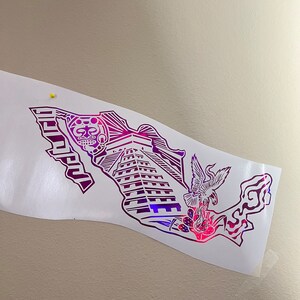 Mapa Mexicano Azteca Calcomanía Gráfico Grande / Camiones / Coches ...