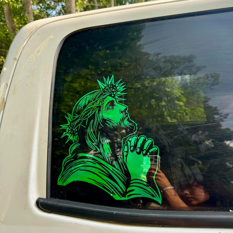 Jesus Decal - Etsy