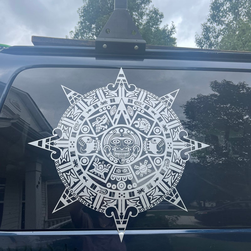 Aztec Calendar Svg - Etsy