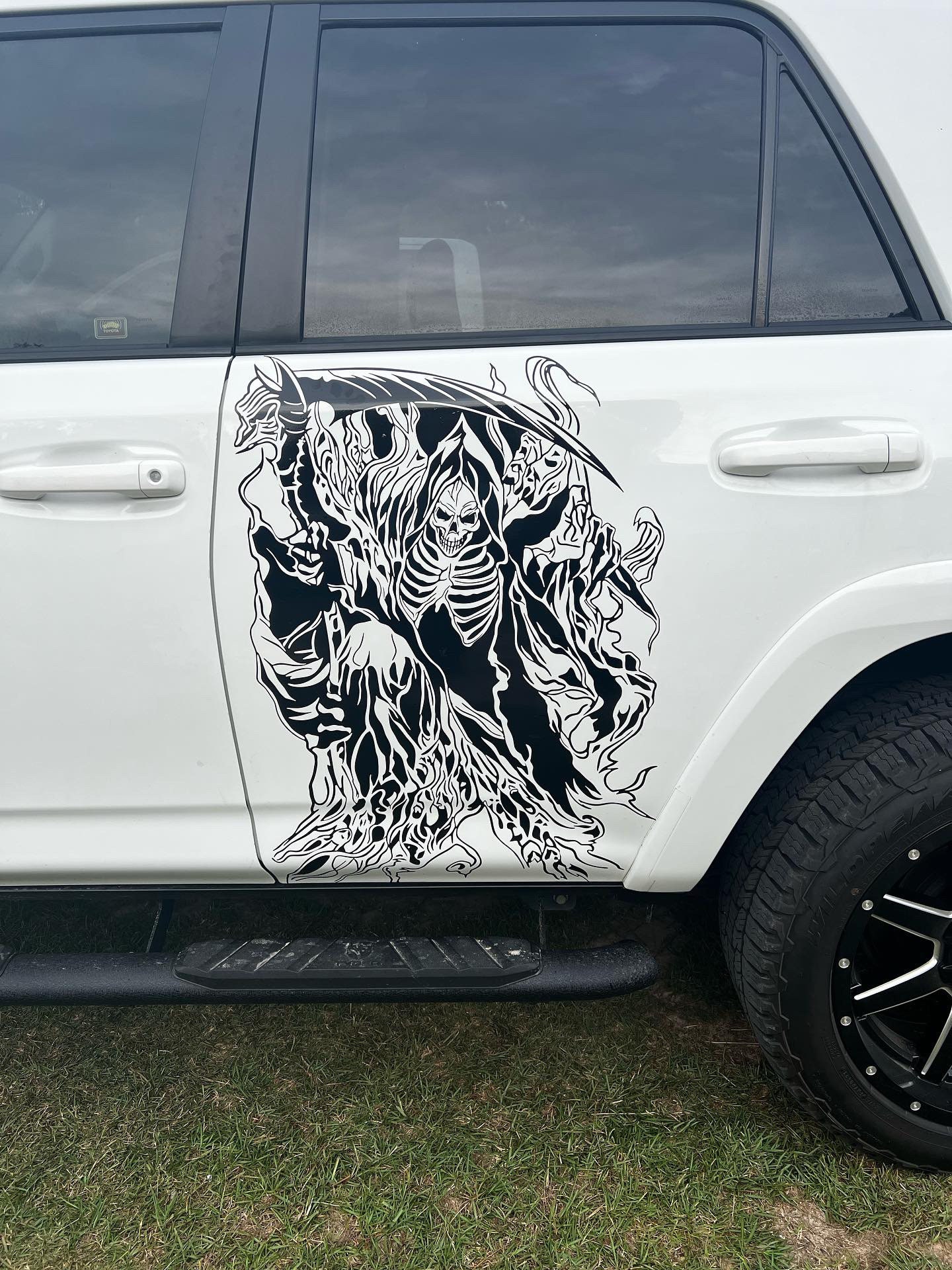 Grim Reaperdecal Graphic Sticker Trucks Cars Walls SVG PNG Removable ...